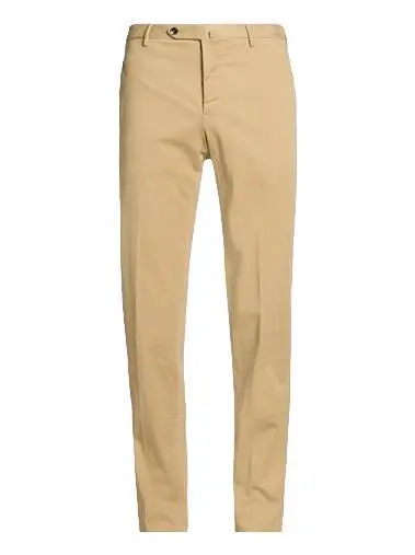 PT TORINO Camel Chino Pants In Cotton And Modal With Stretch - Beige