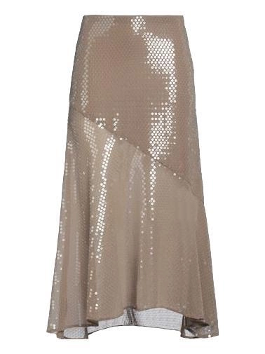 SEMICOUTURE Midi Skirt - Khaki
