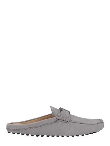 TOD'S Mules & Clogs In Light Leather - Grey