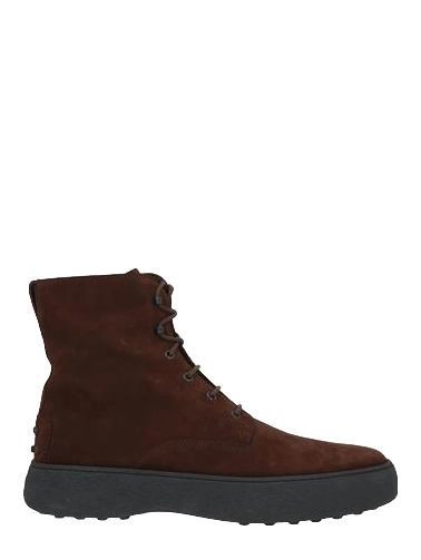 TOD'S Leather Ankle Boots - Brown