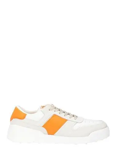TOD'S Suede Leather Lace-up Sneakers - Grey