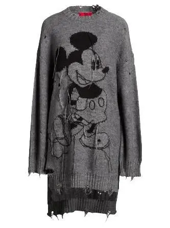 ANIYE BY Disney Graphic Knit Mini Dress - Grey