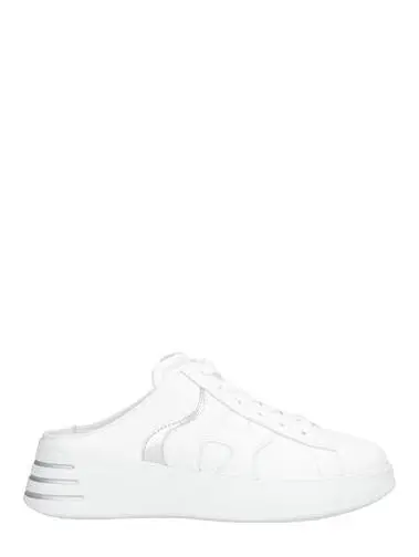 Hogan Leather Slip-on Sneakers - White