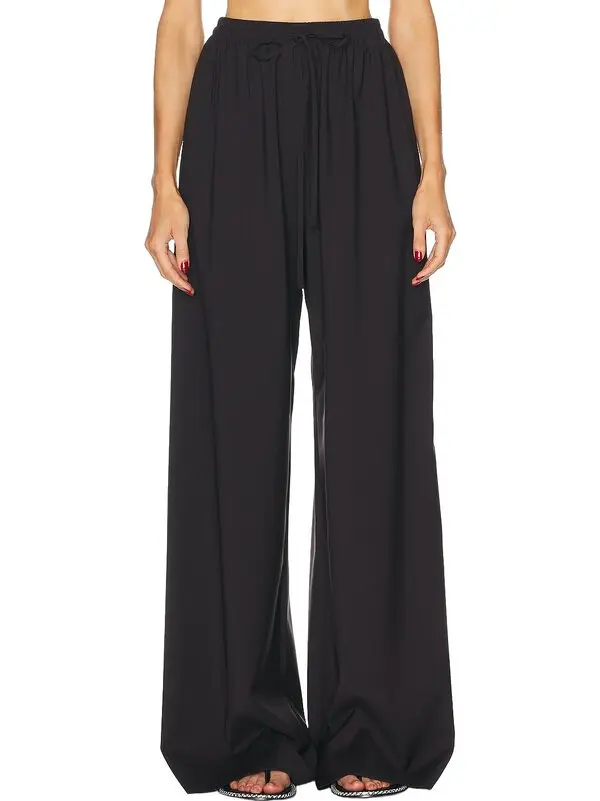 Fear Of God Wool Drawstring Trousers - Oxblood