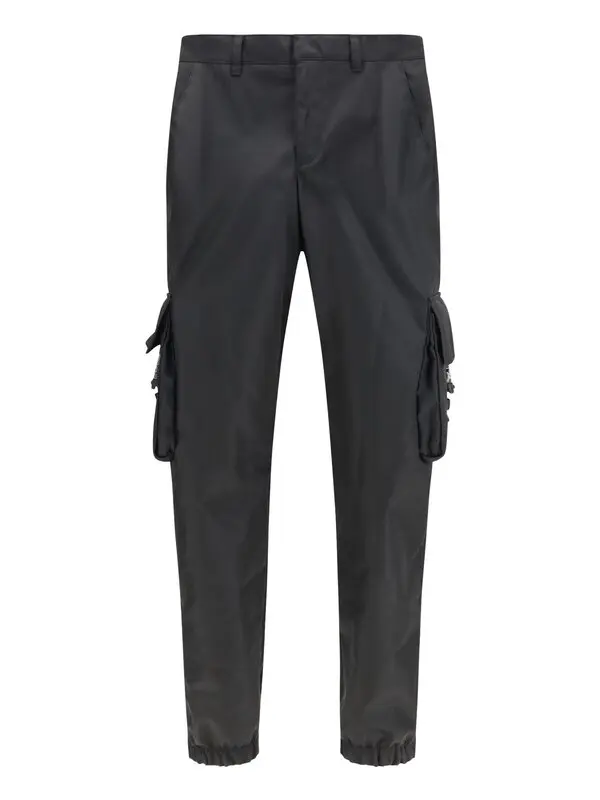Prada Re-nylon Cargo Pants - Black