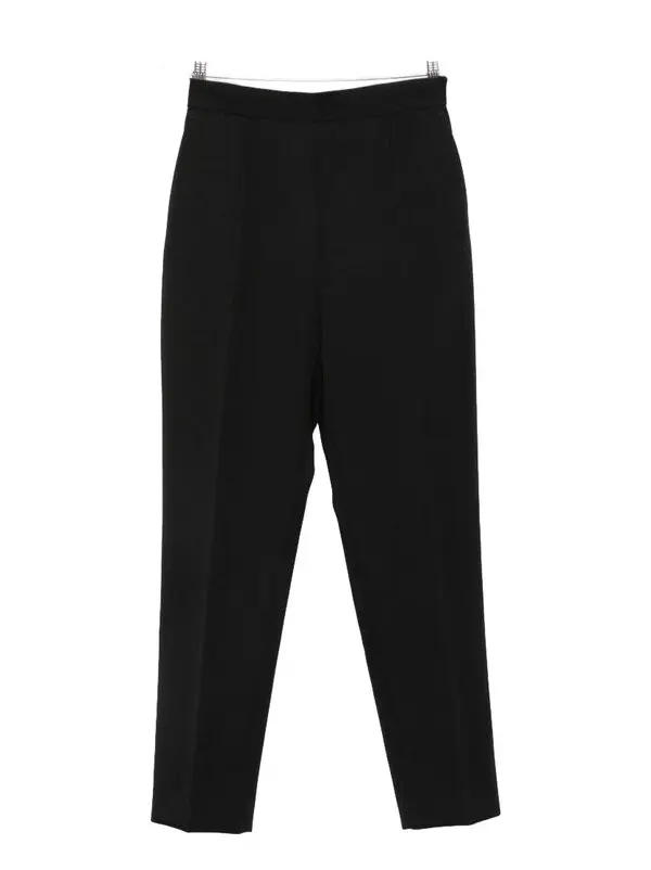 THE ROW Erazan Wool Trousers - Black