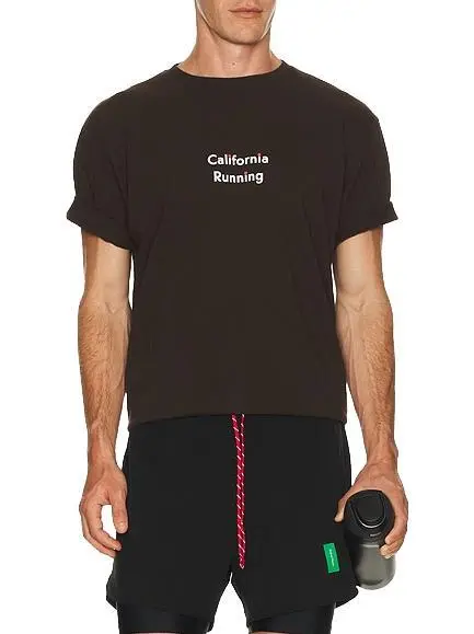 DISTRICT VISION Wave Runner Tee - Brown
