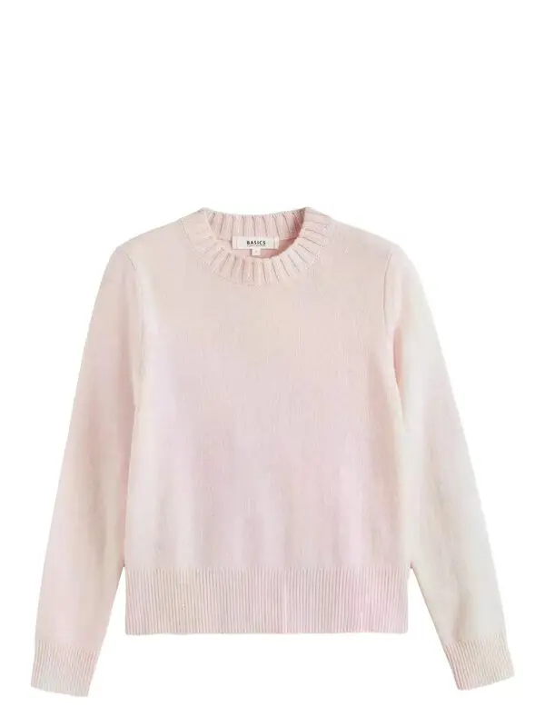 Chinti & Parker Mélange Crew Neck Sweater - Pink