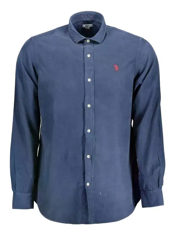 U.s. Polo Assn. Button-down Cotton Shirt - Blue