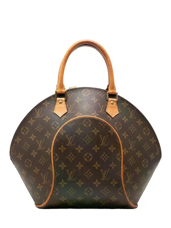 LOUIS VUITTON Monogram Ellipse Mm Handbag - Brown