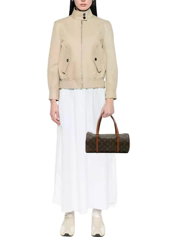 LOUIS VUITTON Monogram Papillon 30 Handbag - Brown