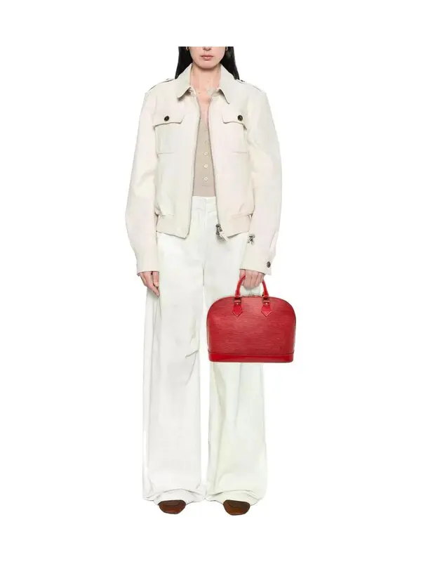 LOUIS VUITTON Epi Alma Pm Handbag - Red