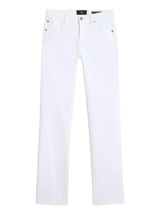 7 For All Mankind The Slim Illusion Pure Denim - White