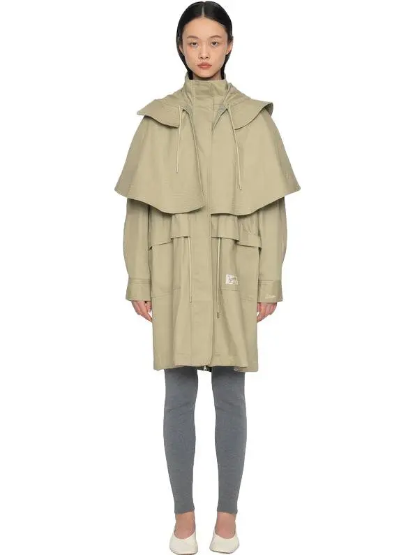 Sea Odessa Mid Length Coat - Brown