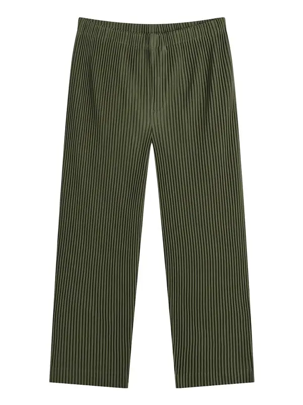 Issey Miyake Pleat Trousers - Duomo Door Green