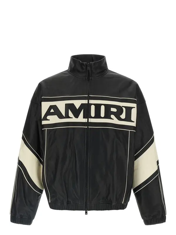 Amiri Sport Leather Jacket - Multicolor