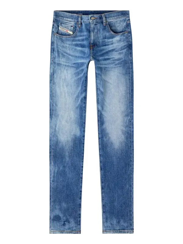 DIESEL® 2019 D-strukt Slim Jeans - Medium Blue