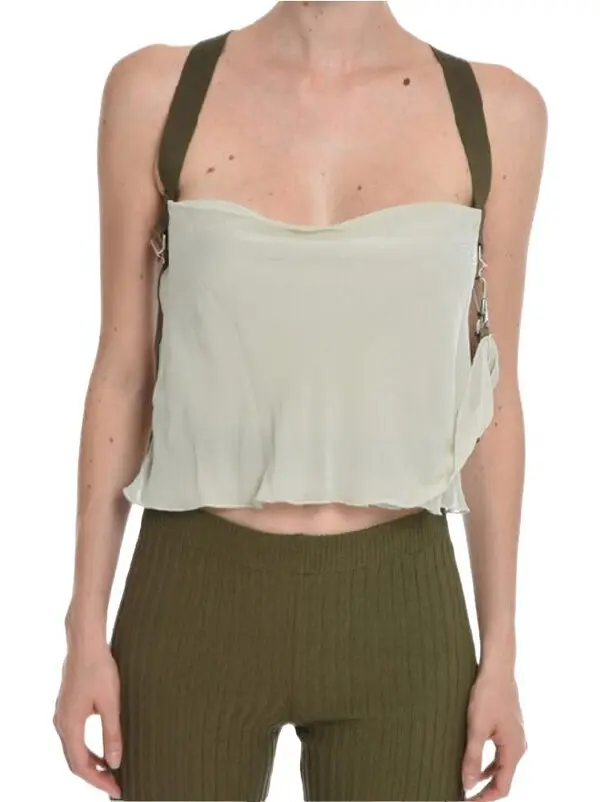 DIESEL® T-leila Cowl Neck Top - Green