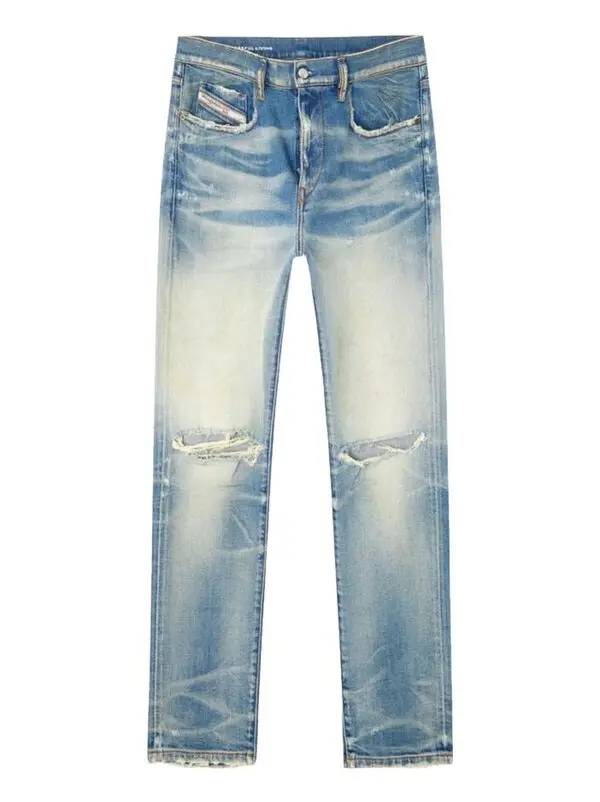 DIESEL® D-strukt Tapered Jeans - Medium Blue