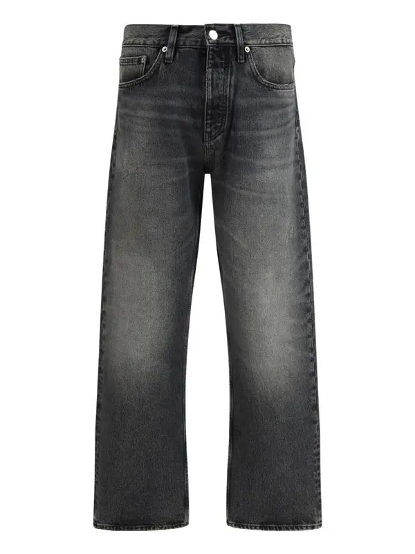 SUNFLOWER Belt Loop Jeans - Black