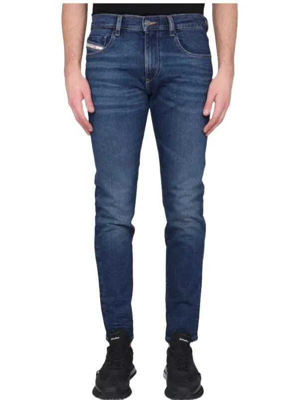 DIESEL® D-strukt Slim-cut Jeans - Blue
