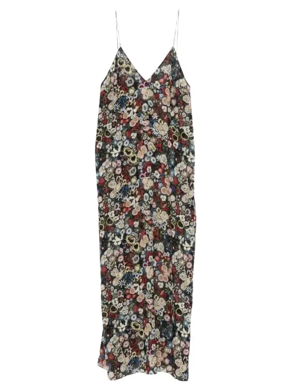 Khaite Taja Sleeveless Midi Dress - Multicolor
