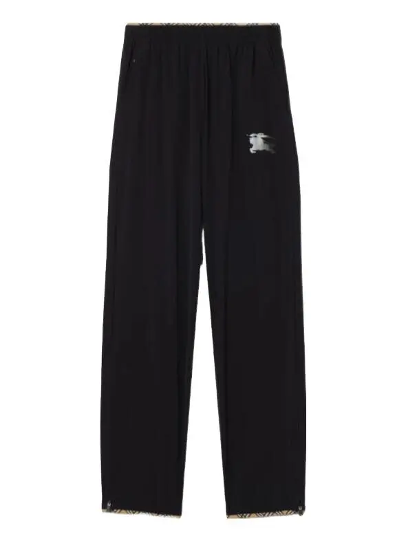 Burberry Stretch Nylon Jogging Pants - Black