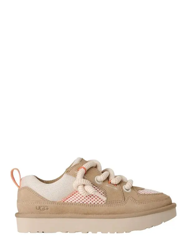 UGG Lowmel Mesh Lace-up Sneakers - Sand Castle Multi