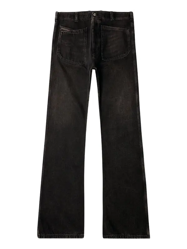 DIESEL® D-moorix Straight-leg Jeans - Black/dark Grey