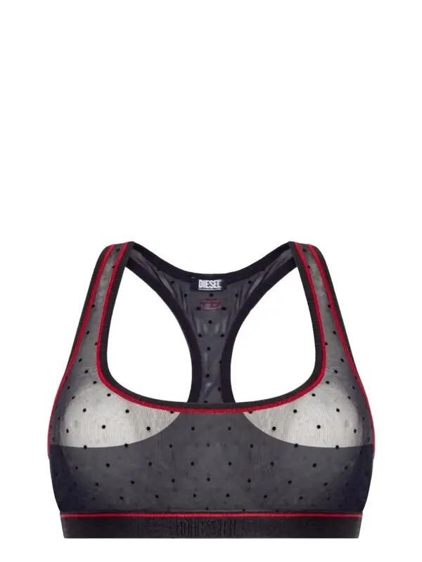 DIESEL® Ufsb-mileys-m Bralette - Black