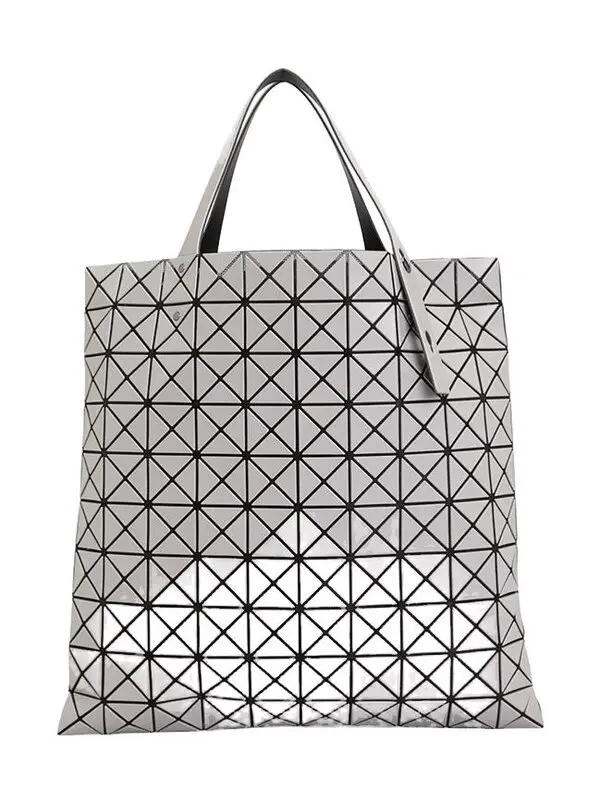 Issey Miyake Prism Matt Geometric Pattern Handbag - Gray