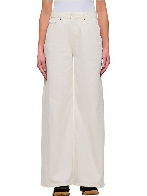 VIVIENNE WESTWOOD Belt-loop Jeans - White