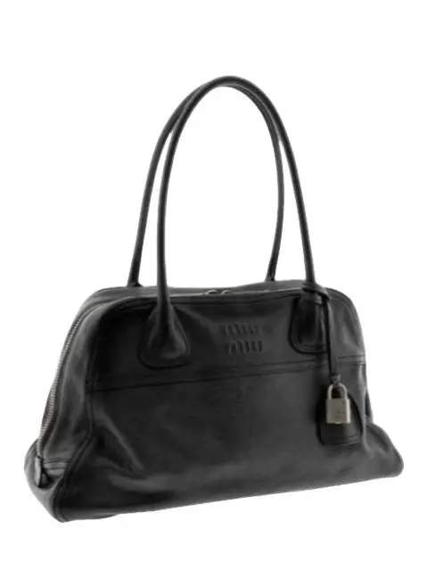 Miu Miu Vivant Shoulder Bag - Black