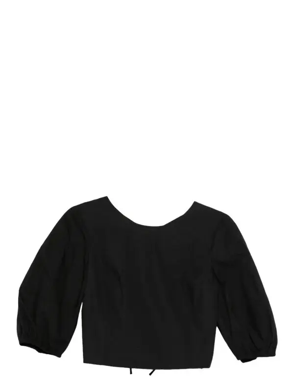 Pinko Puff-sleeve Blouse - Black