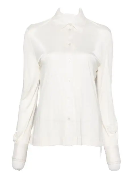 Fabiana Filippi Long Sleeve Shirt - White
