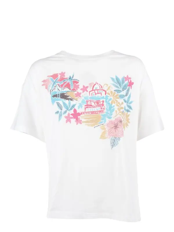 Ermanno Scervino Short Sleeve Crewneck T-shirt - White