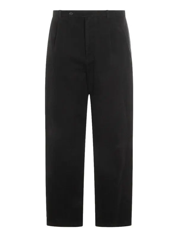 JIL SANDER Tailored Pants With Belt Loops And Pocket Details - Black