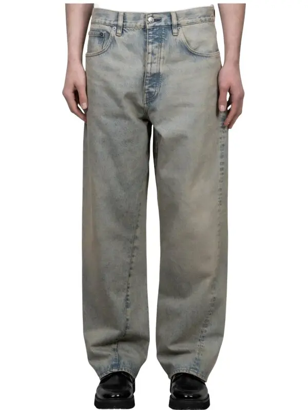 SUNFLOWER Belt Loop Jeans Vintage Wash - Gray
