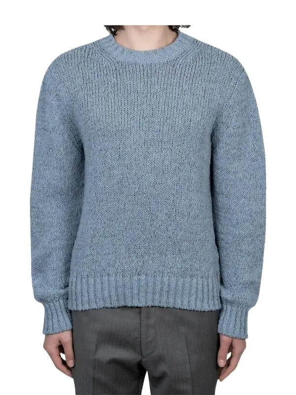 SUNFLOWER Frederik Crew Neck Sweater - Blue