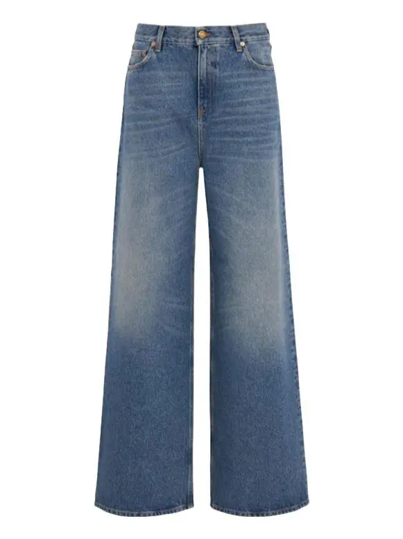 GOLDEN GOOSE Boyfriend Jeans - Blue