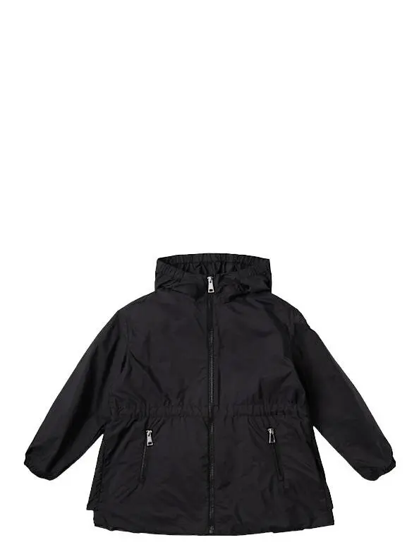 Moncler Hooded Nylon Parka - Black