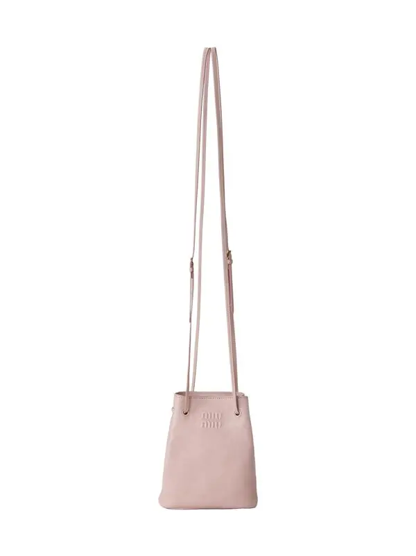 Miu Miu Nappa Leather Mini Bag - Pink