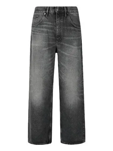 SUNFLOWER Belt Loop Jeans - Black