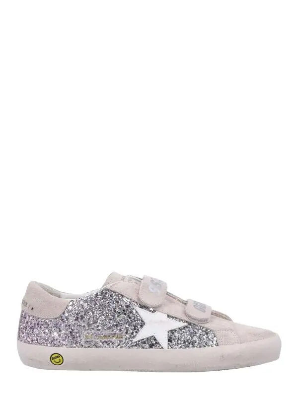 GOLDEN GOOSE Glitter Star Sneakers - Gray