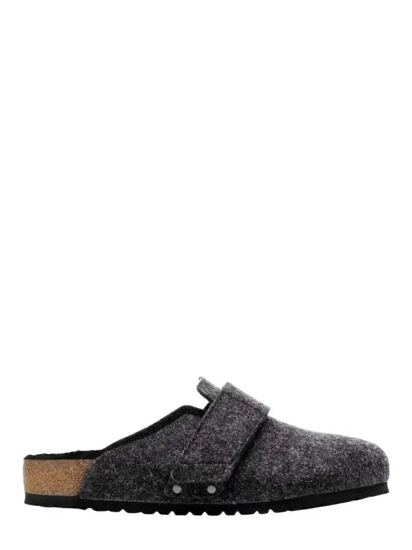 BIRKENSTOCK Loma Fe Strap Slippers - Black