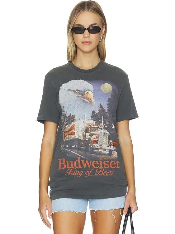 Junk Food Budweiser Semi Tee In . Also - Black