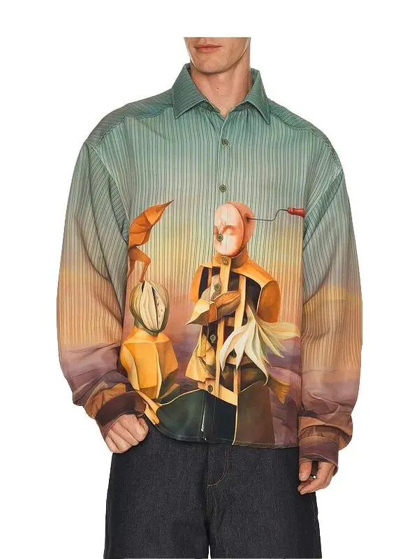 PAS UNE MARQUE Bird Maker Machines Long Sleeve Shirt In . Also - Multi