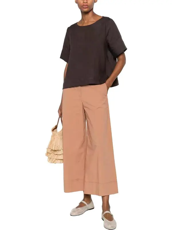 NIU Palazzo Pants - Neutrals