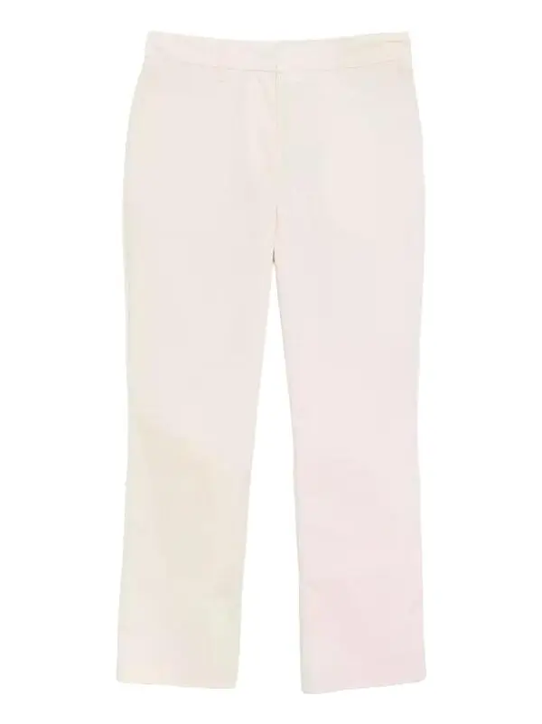 BOMBOOGIE Slim-fit Cropped Trousers - Neutrals