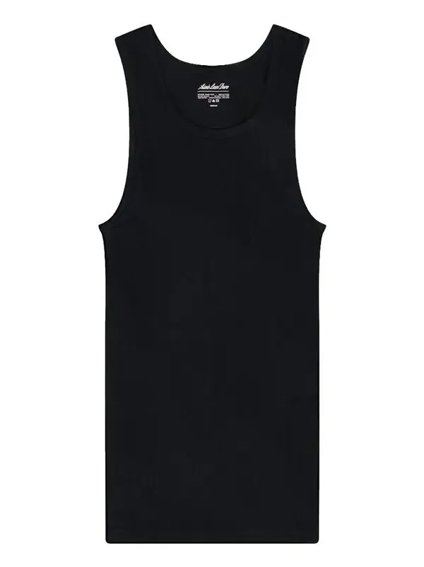 Aimé Leon Dore Ribbed Knit Tank Top - Black